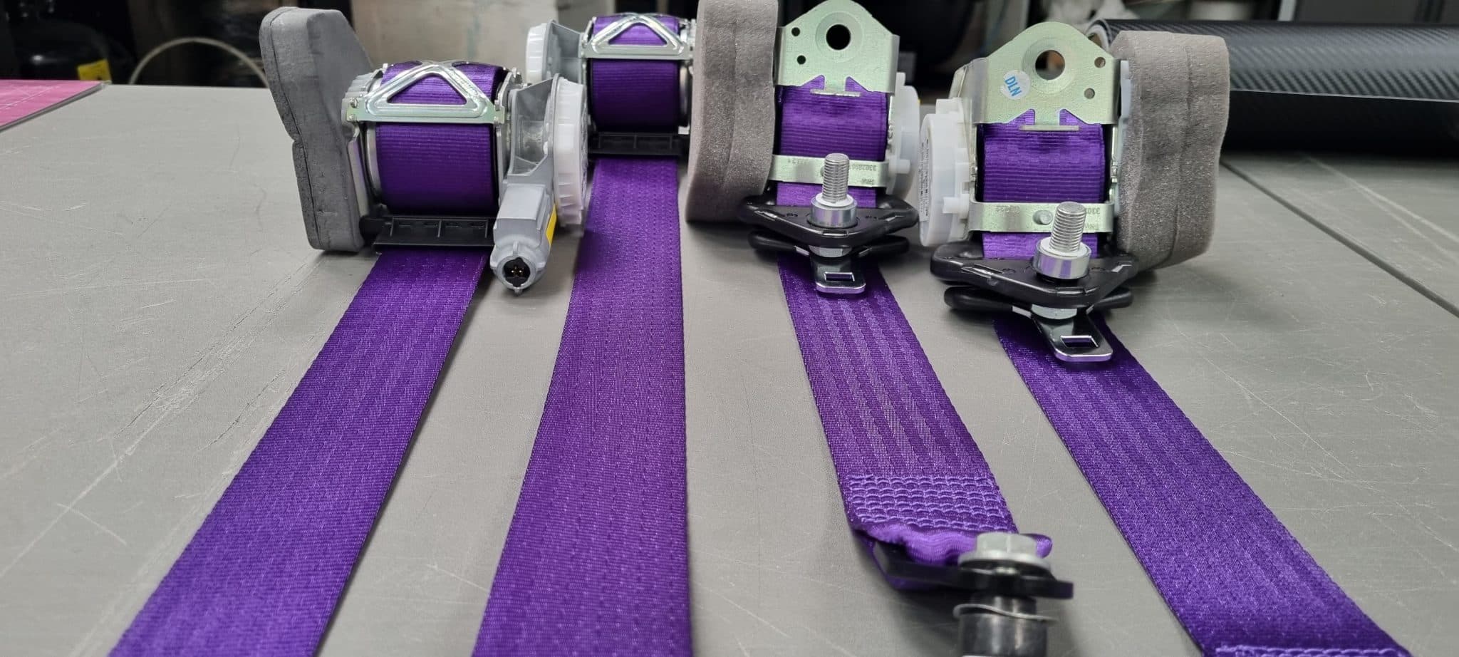 Seat Belt Colour Change